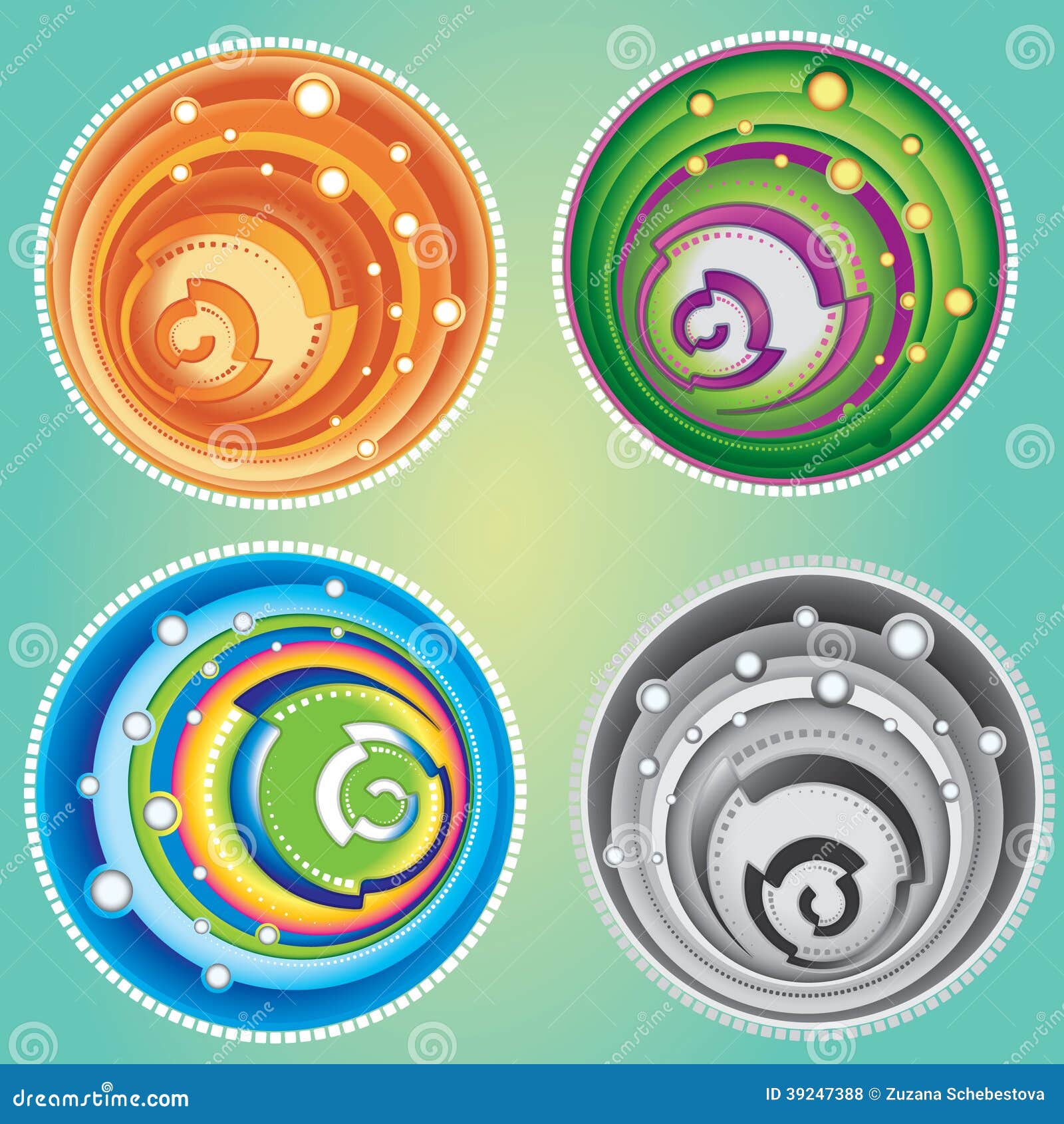 Graphic label design stock illustration. Illustration of spiral - 39247388