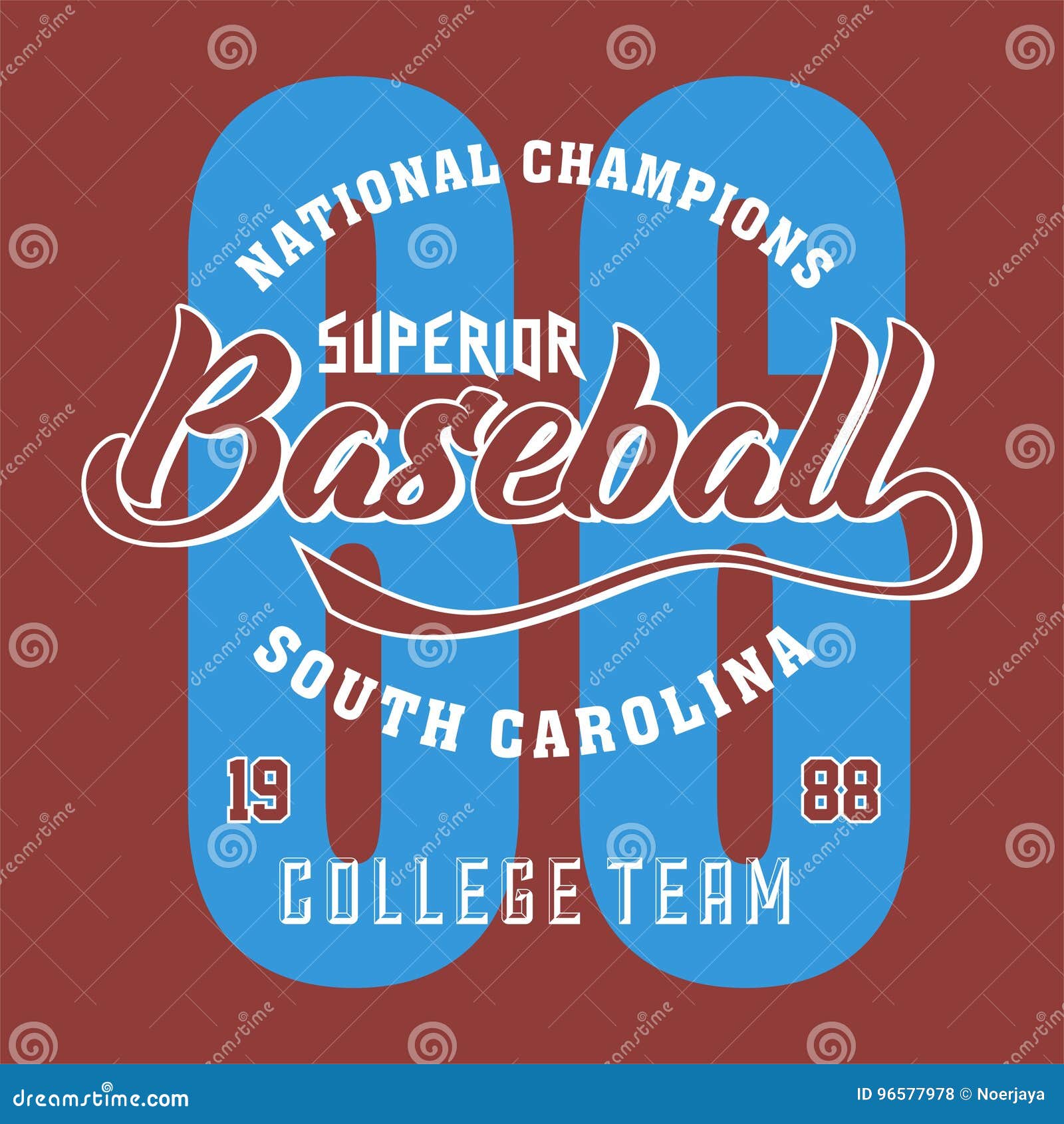 Graphic NATIONAL CHAMPIONS stock illustration. Illustration of style ...