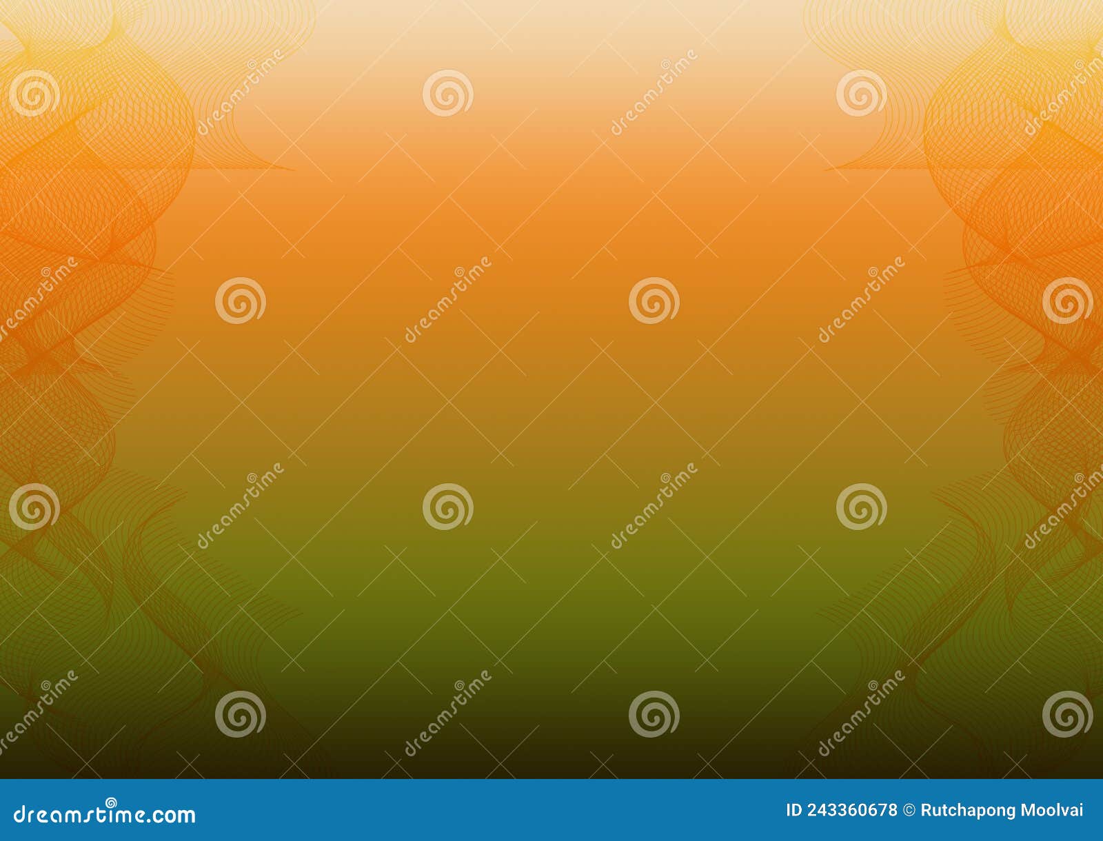 Graphic Network Technology Orange and Green Design Stock Photo - Image ...