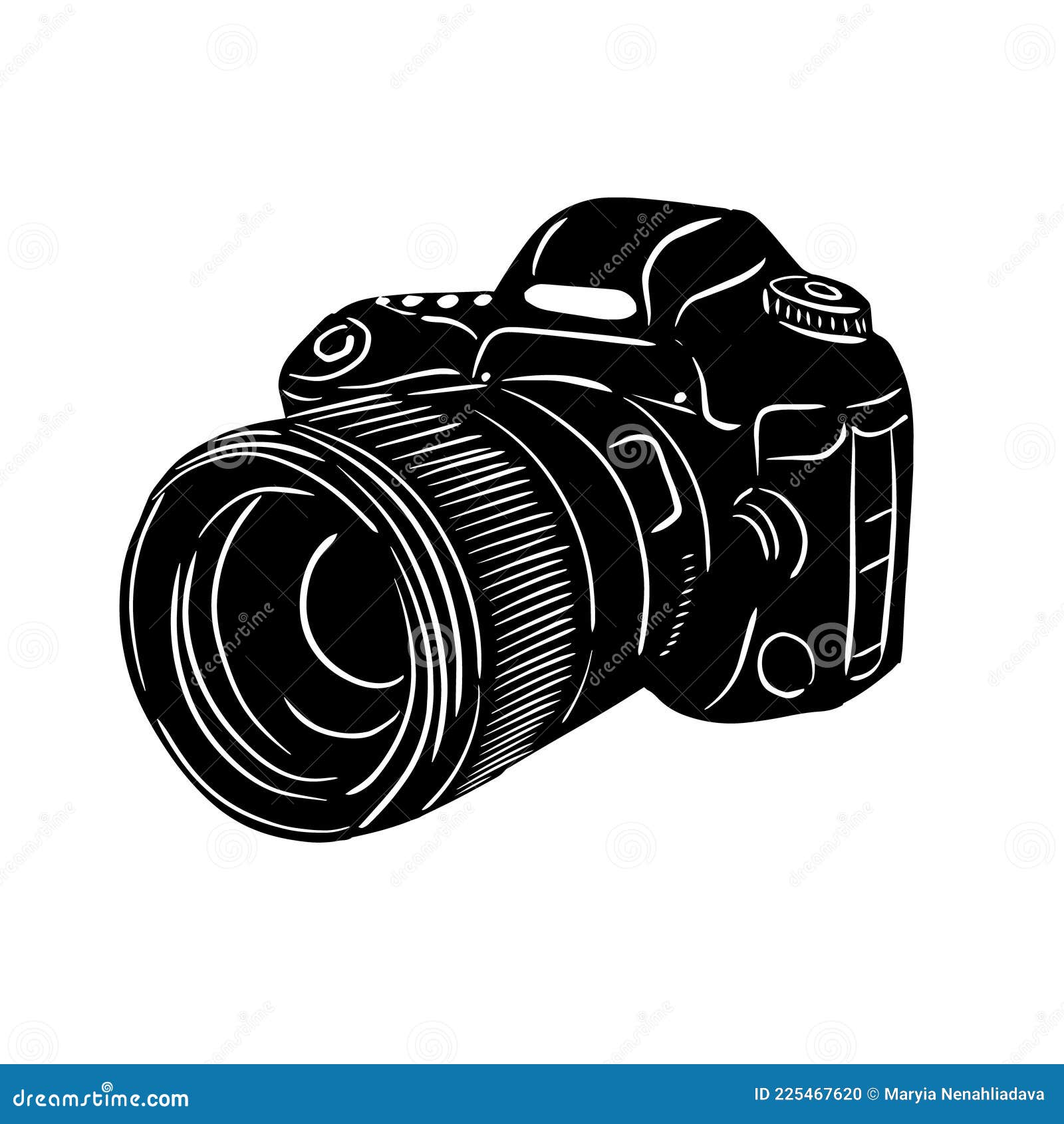Slr Camera Vector Png