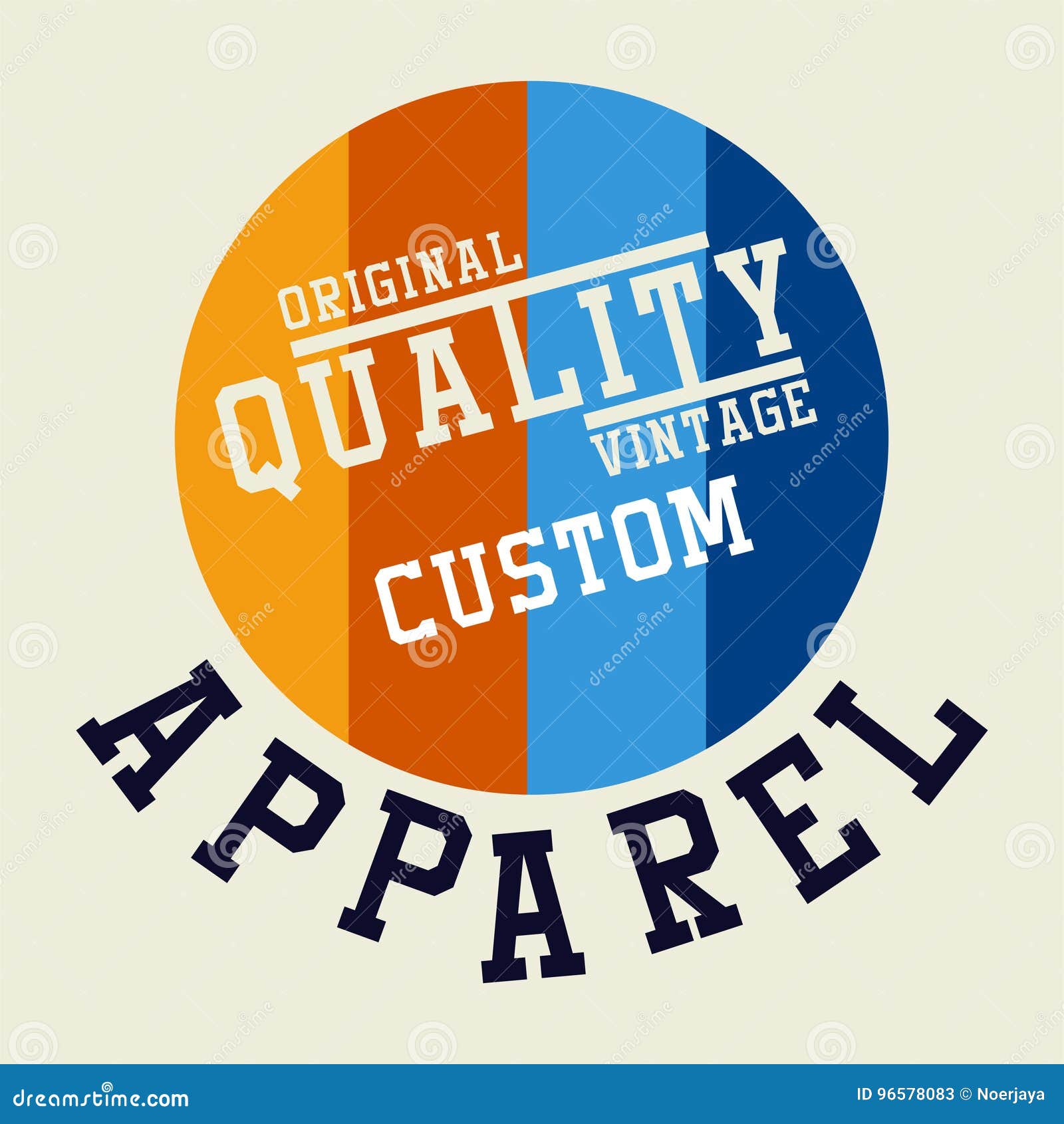 Graphic ORIGINAL QUALITY VINTAGE Stock Vector - Illustration of label ...