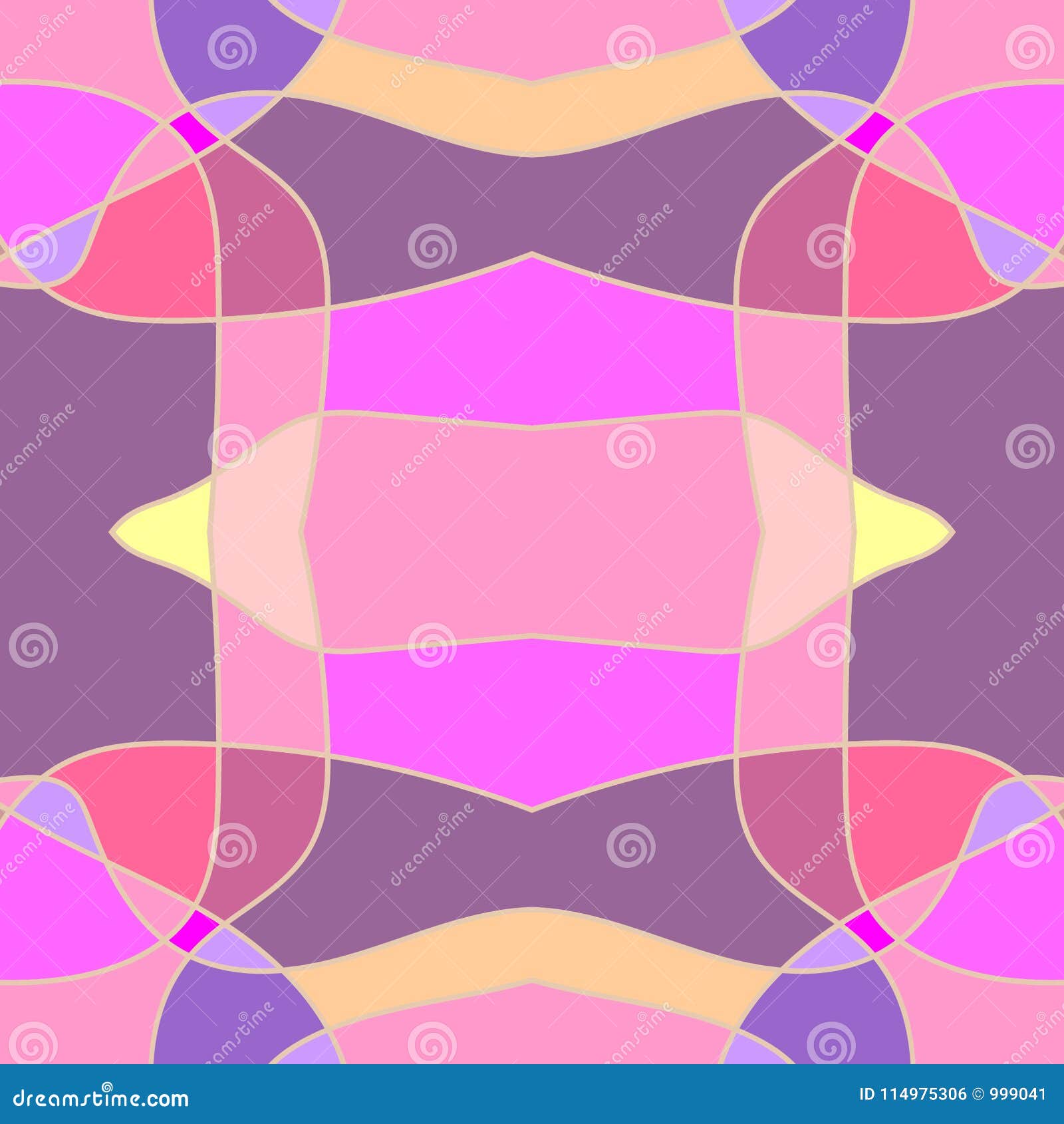 Graphic Pattern Seamless Pink Print Vector Illustration Eps10 Stock ...