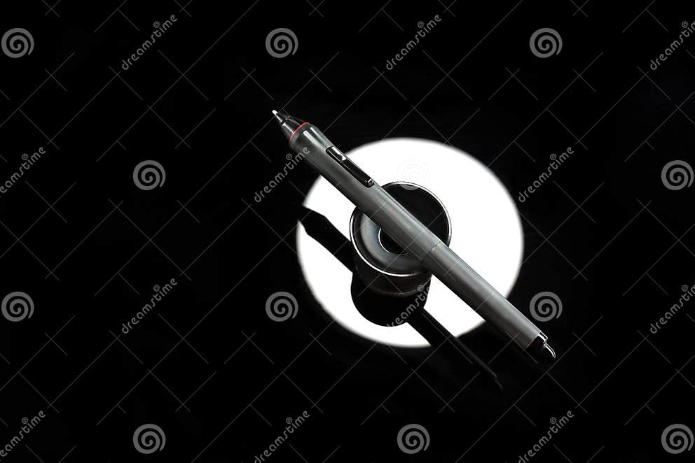 Graphic pen stock image. Image of digital, drawing, sign - 99179827