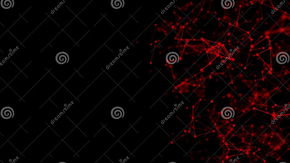 Graphic Plexus Background Abstract Polygonal Loop Background With