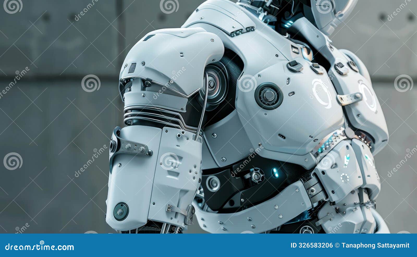 Graphic of a Powerful Bionic Exoskeletondesigned To Enhance the ...