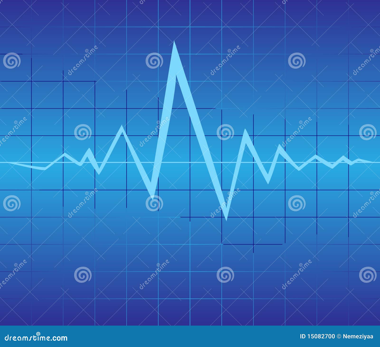 Graphic of pulse stock vector. Illustration of cardiology - 15082700