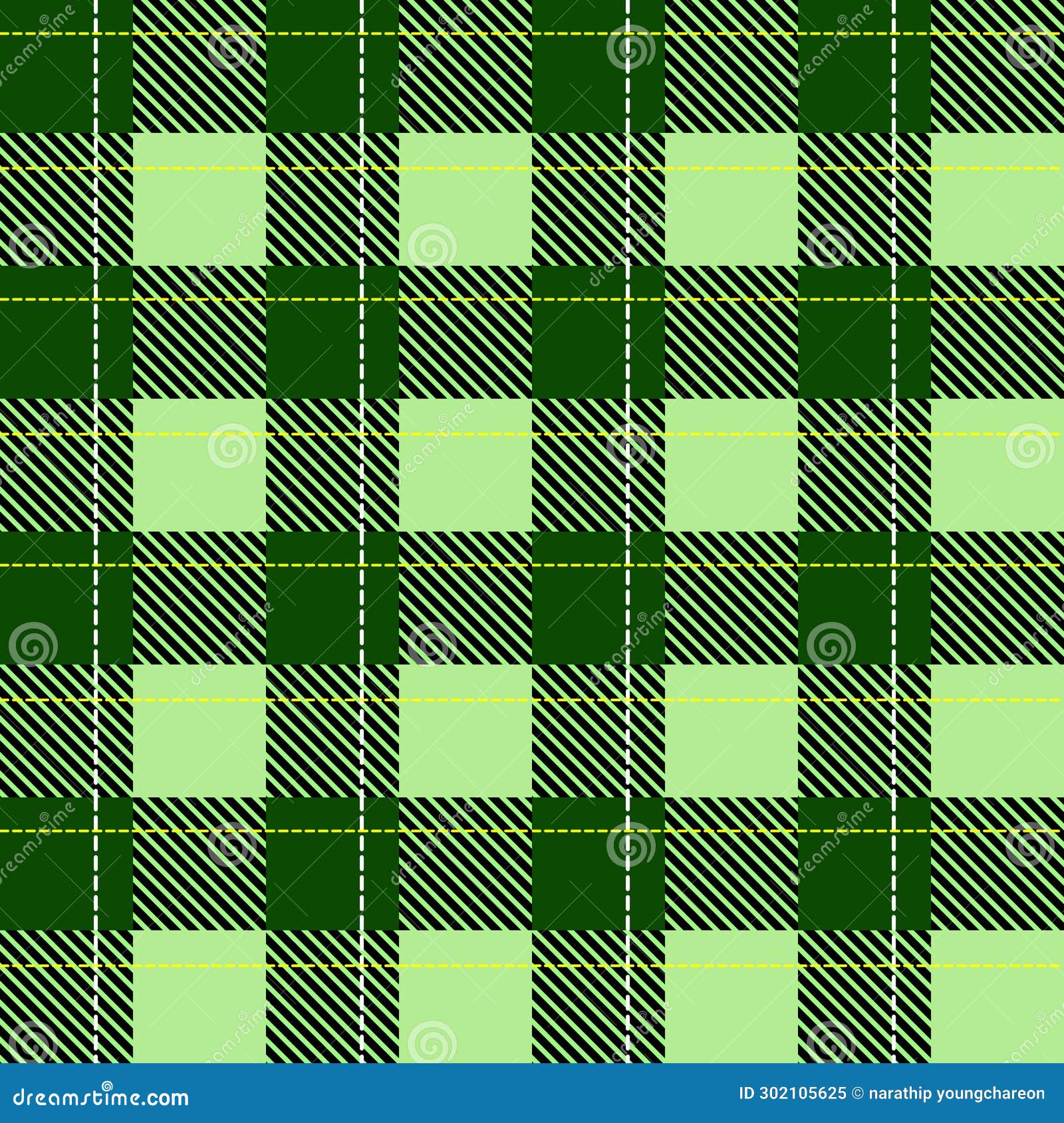 Graphic of Rectangular Continuous Fabric Pattern, Beautiful Colors ...