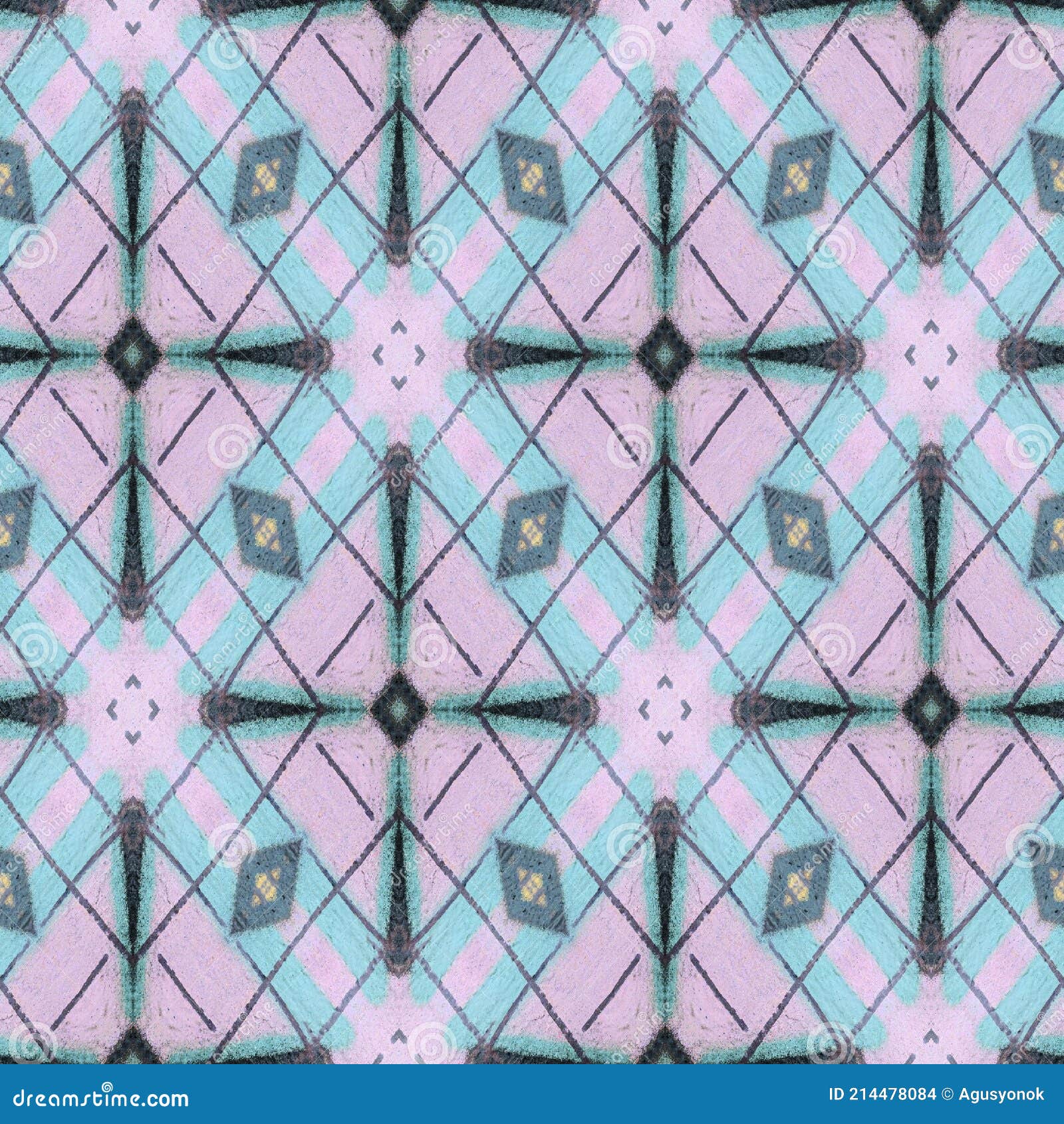 Graphic Repeating Color Pattern. Seamless Abstract Pattern for Fabric ...