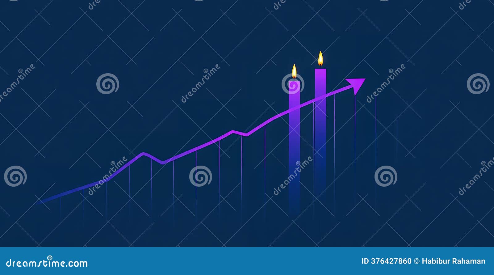 Ascending Line Graph Depicts Successful Email Marketing Growth With ...