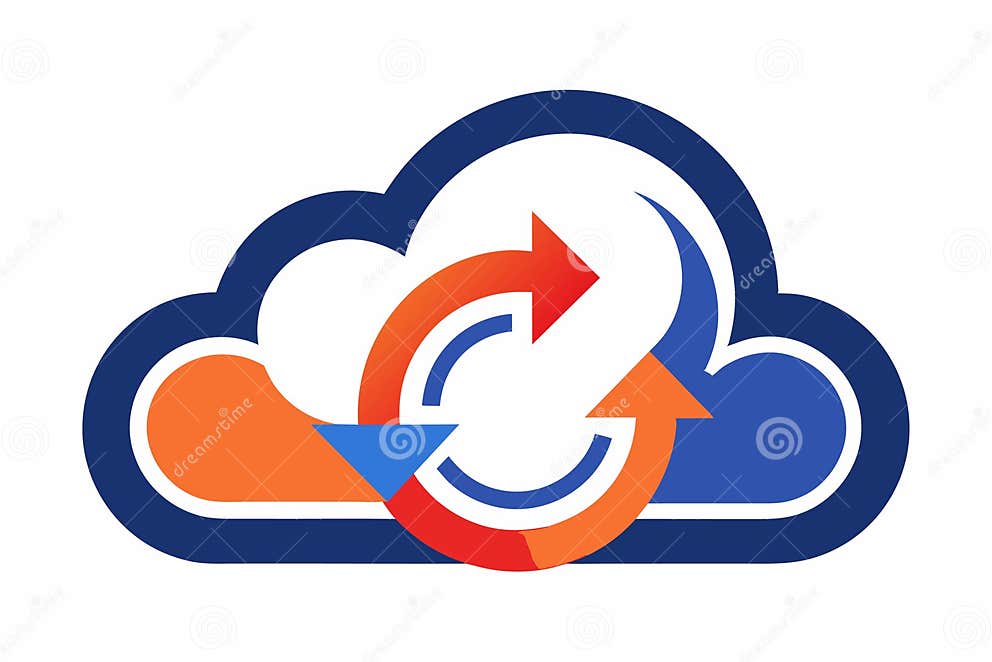 A Graphic Representation of a Cloud Service Illustrating ...