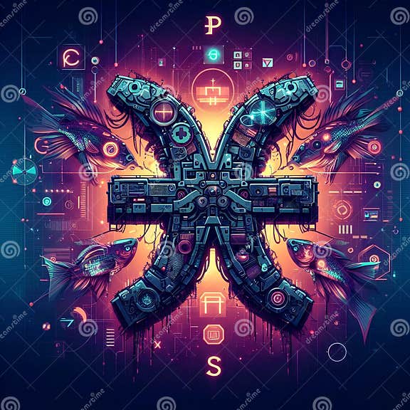 Illustration Of One Of The Zodiac Signs Stock Illustration