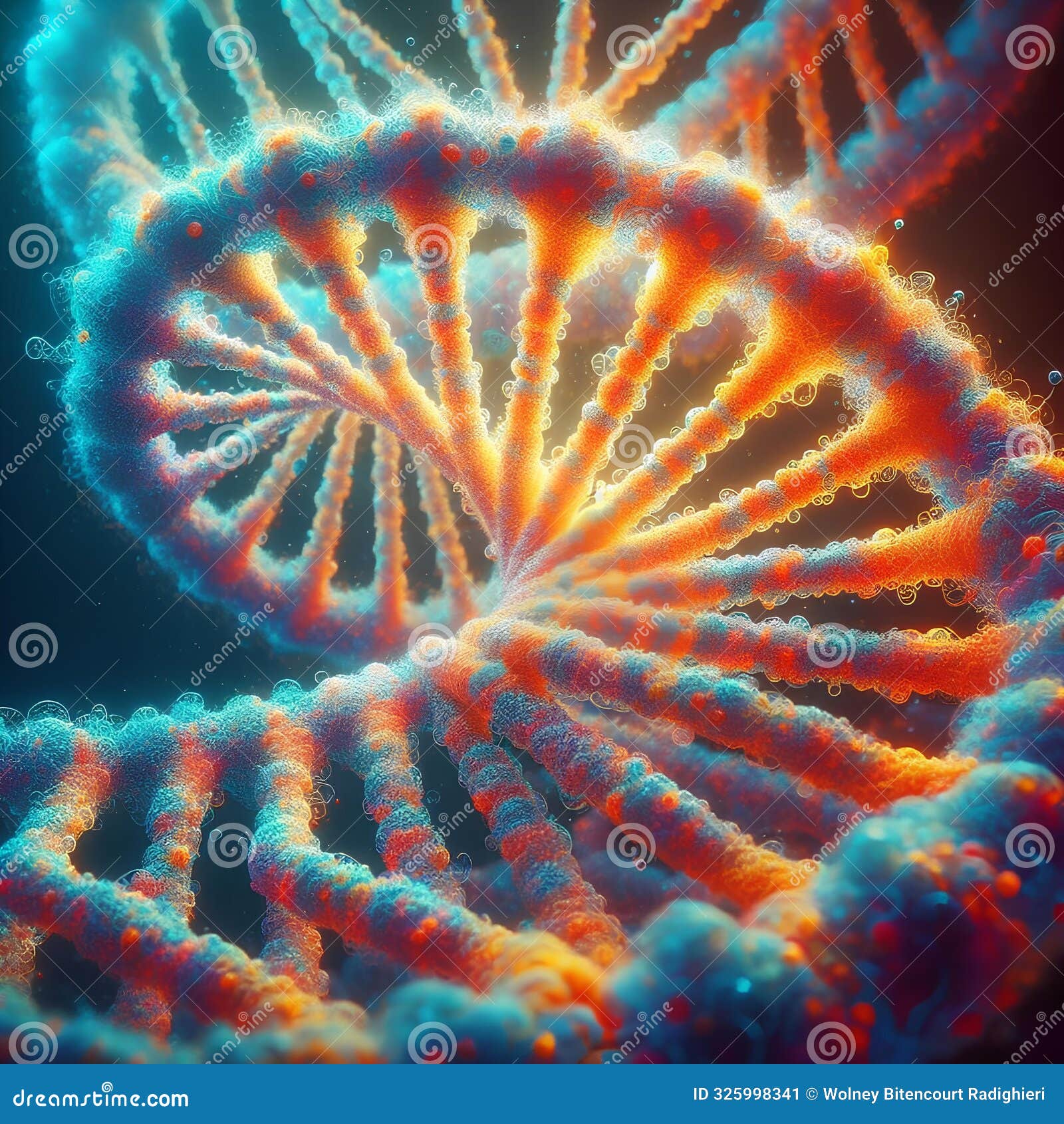 Illustration of the Dna Double Helix 71 Stock Illustration ...