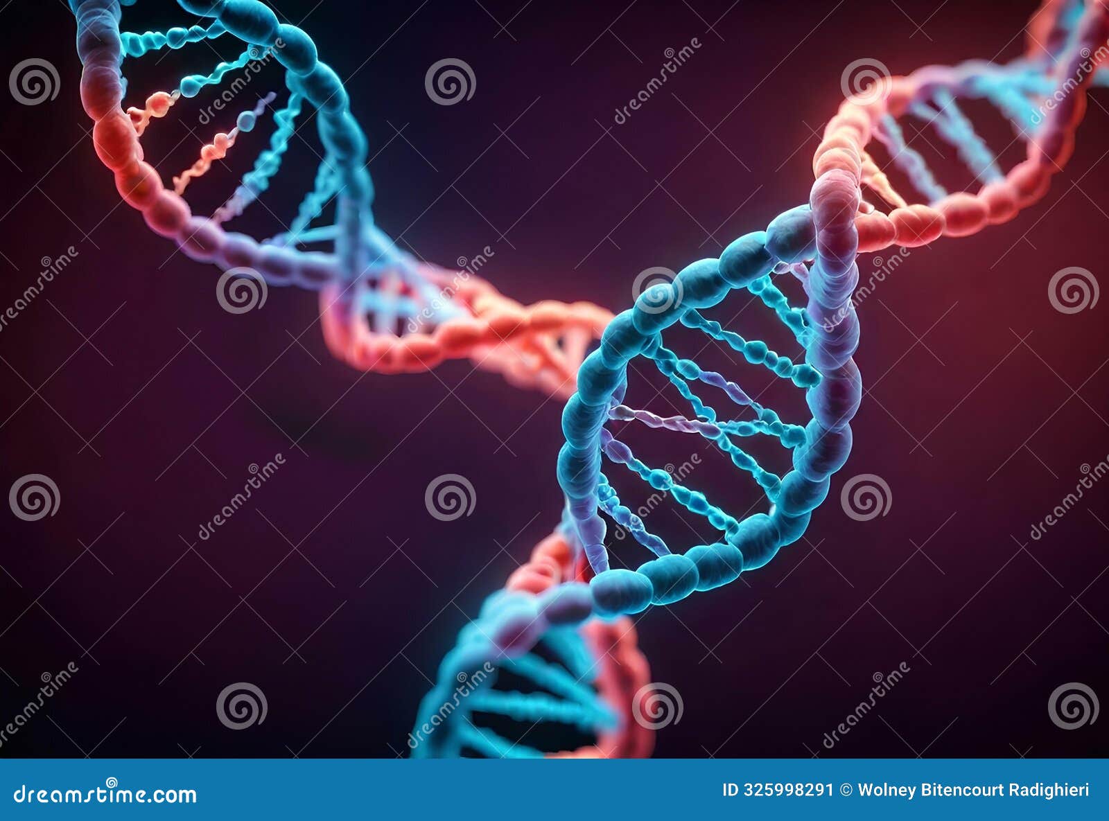 Illustration of the Dna Double Helix 78 Stock Illustration ...