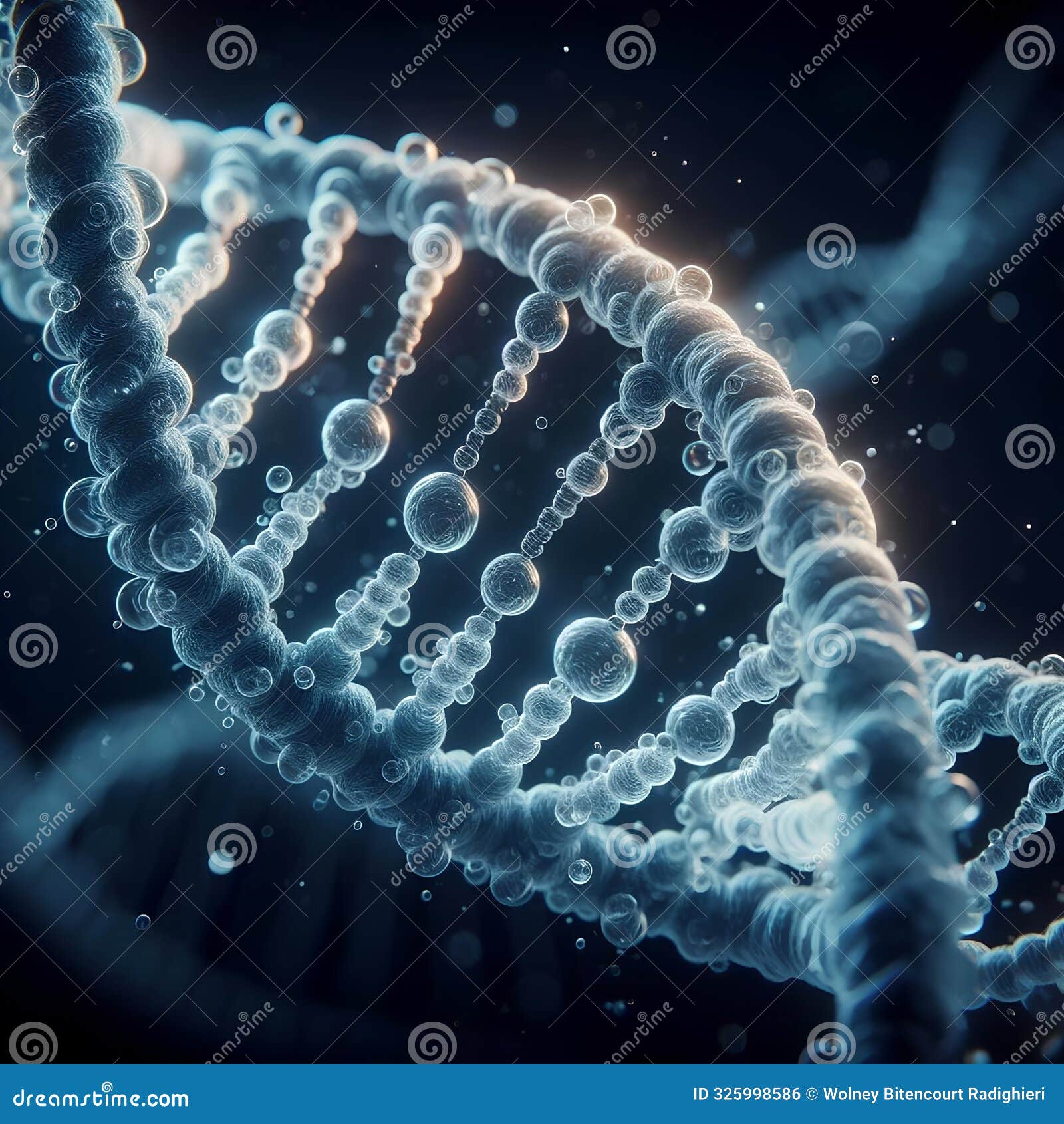 Illustration of the Dna Double Helix 28 Stock Illustration ...