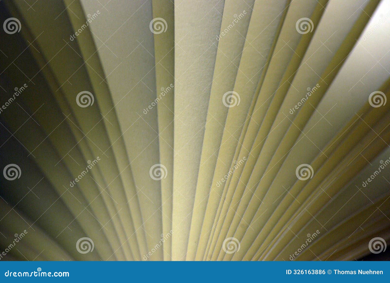 Graphic Representation of Book Sheets Stock Photo - Image of design ...