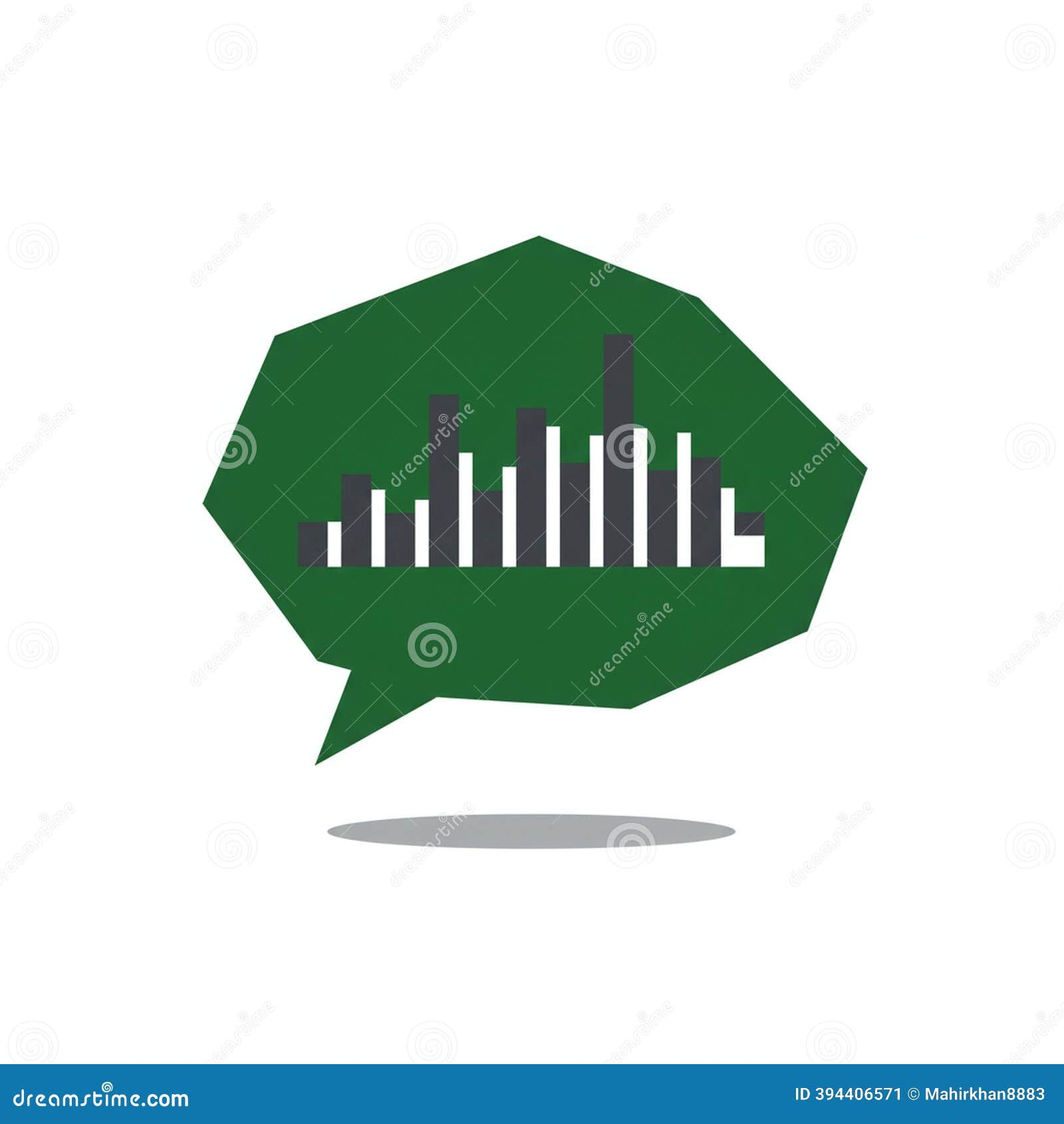 Graphic Representation Of Geomeric Shapes In White On A Black ...