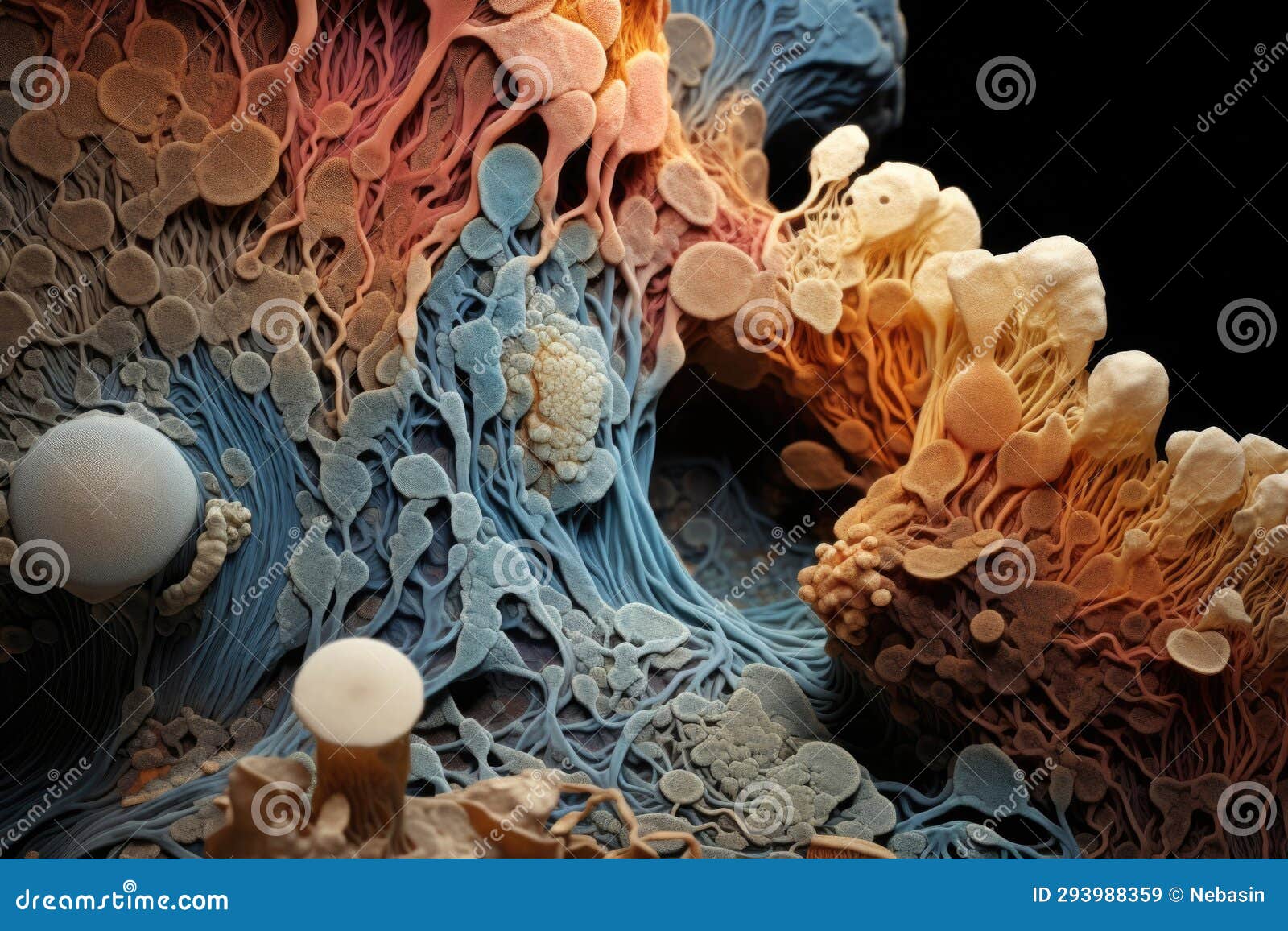 Graphic Representation of Probiotics Aiding in Food Digestion Process ...
