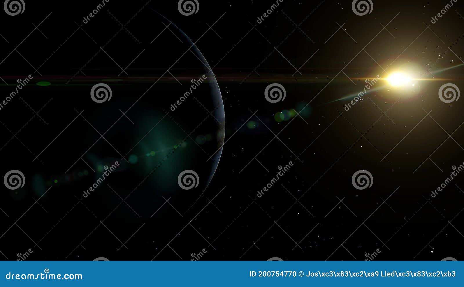 Animation of Planet Jupiter and Moons in Their Orbit Around Solar ...