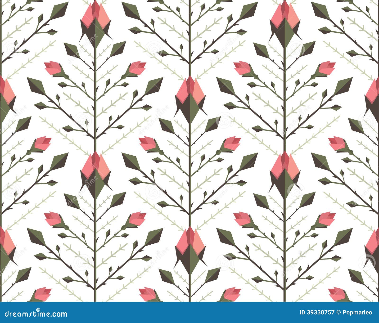 Graphic Roses Pattern Background Stock Vector - Illustration of ...