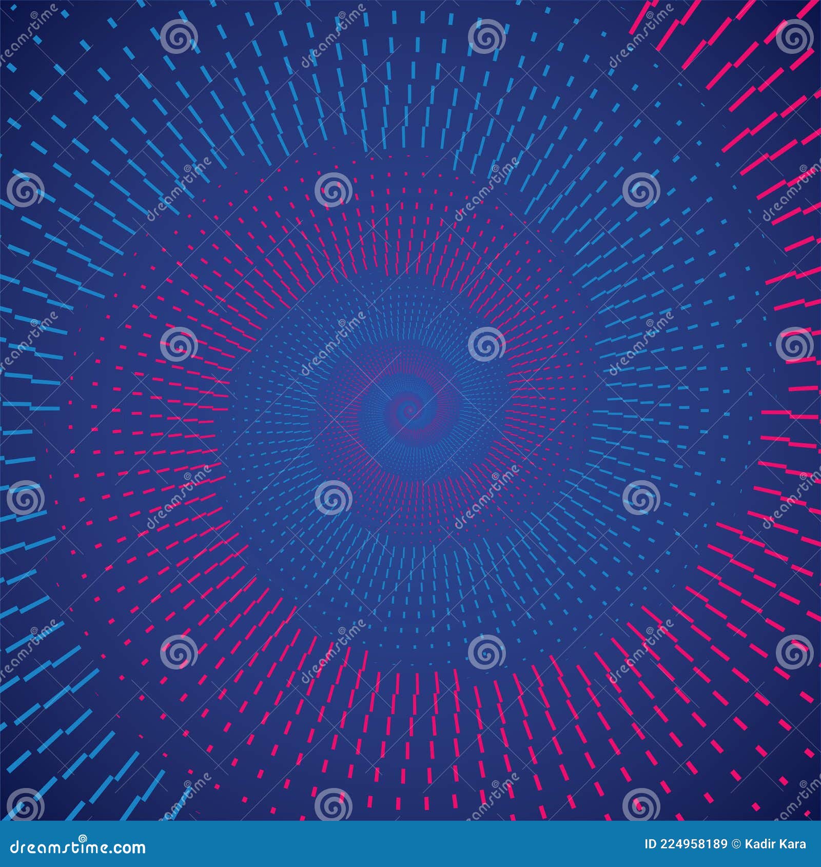 Abstract Lines Made of Geometric Patterns, Auxiliary Graphic Element ...