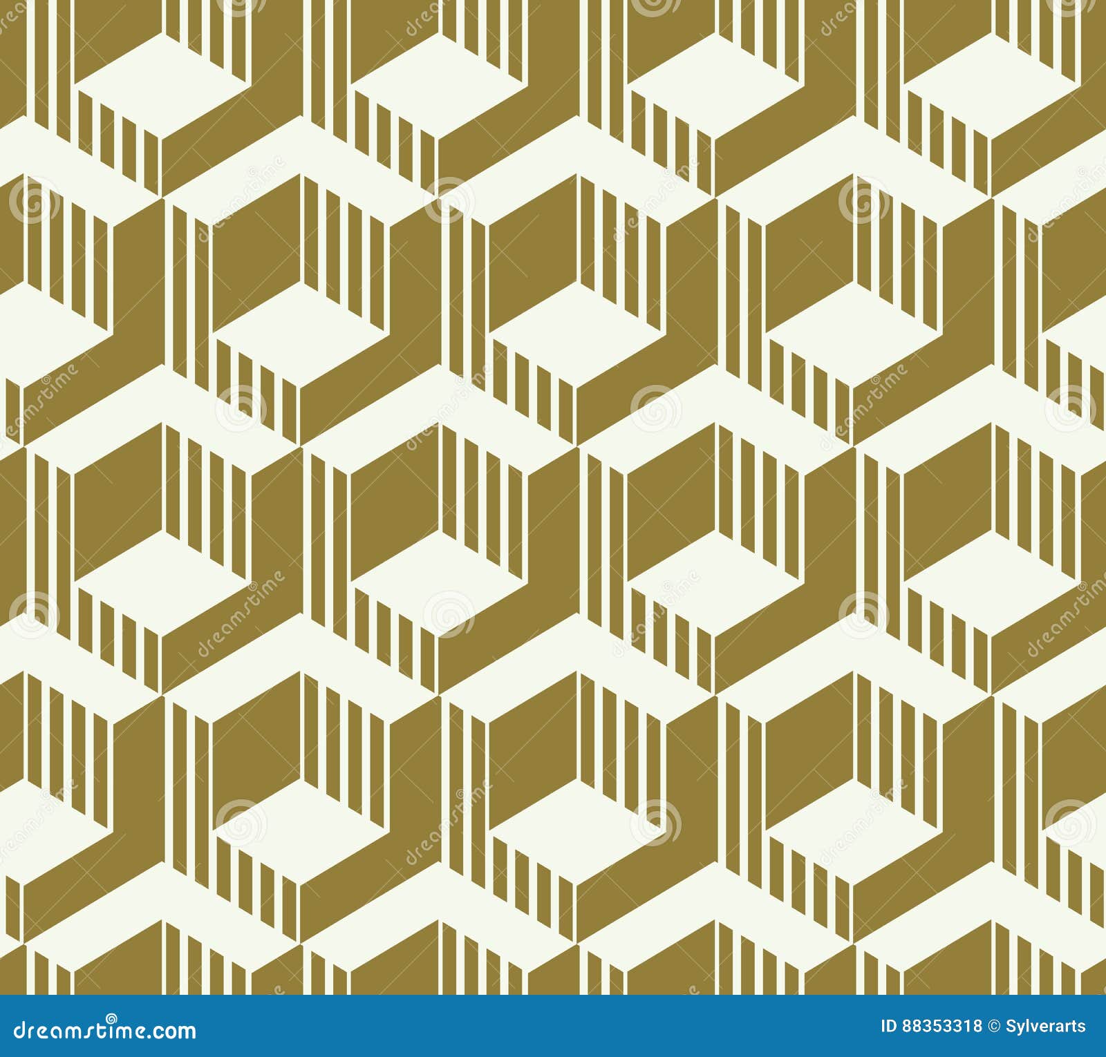 Graphic Simple Ornamental Tile, Vector Repeated Pattern Made Using ...