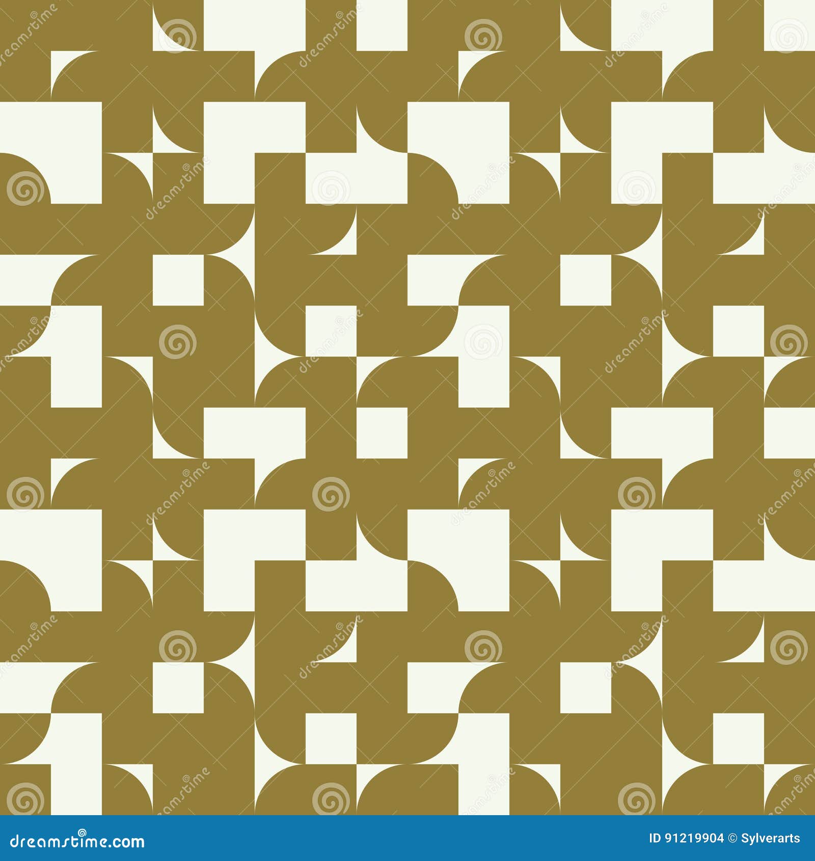 Graphic Simple Ornamental Tile, Vector Repeated Pattern Made Using ...