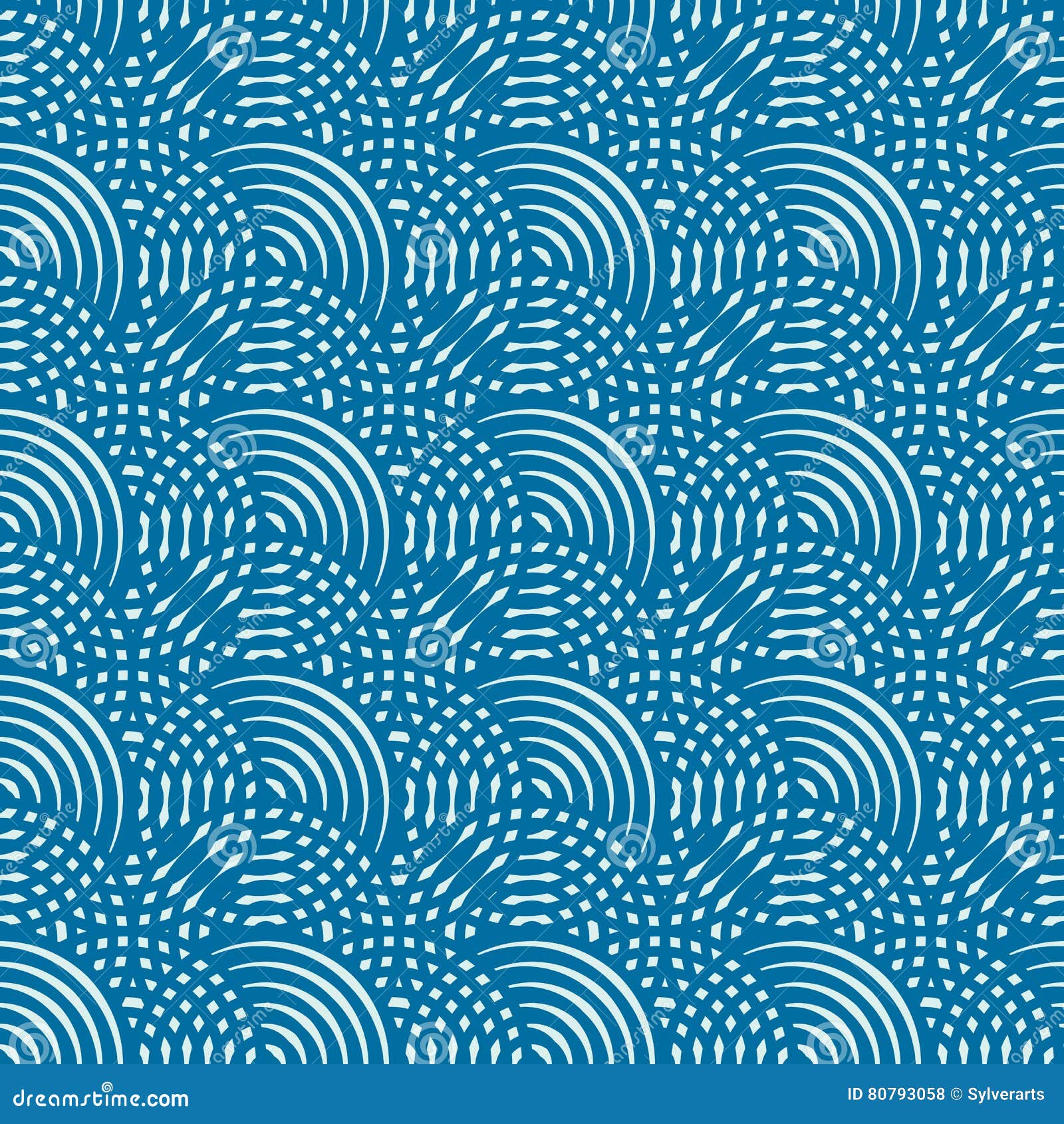 Graphic Simple Ornamental Tile, Vector Repeated Pattern Made Using ...