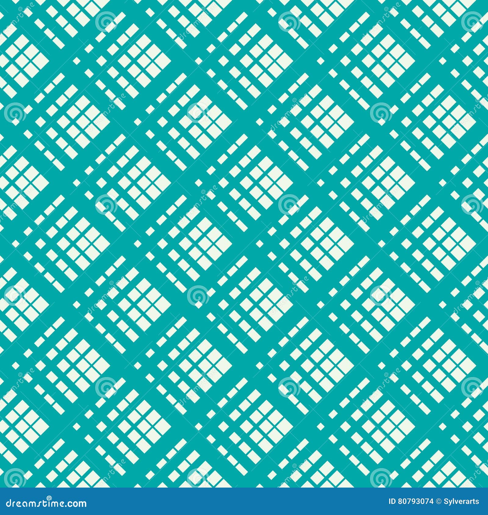 Graphic Simple Ornamental Tile, Vector Repeated Pattern Made Using ...