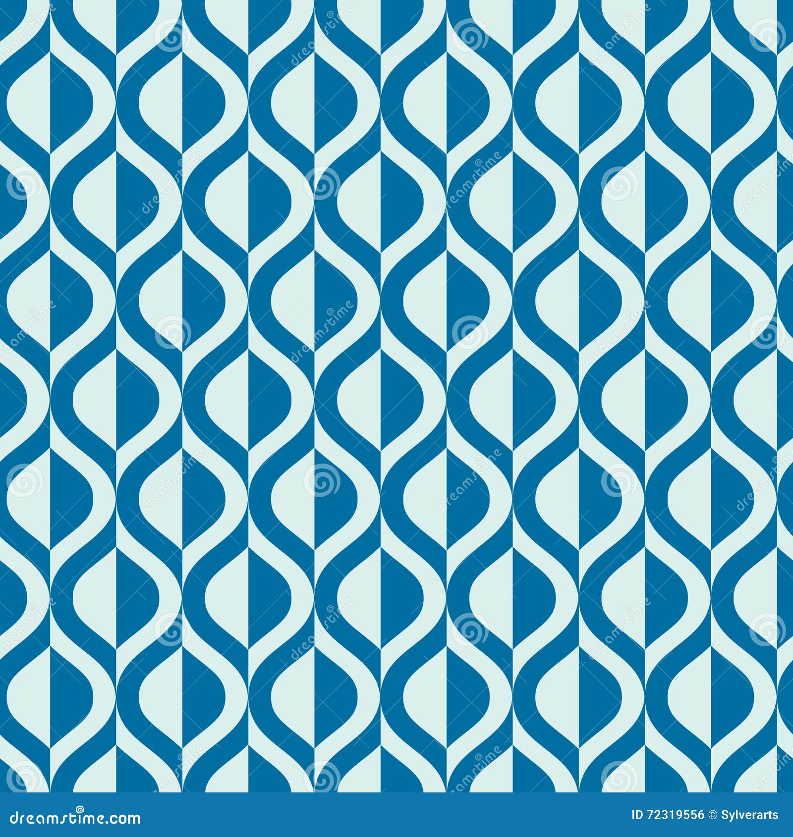 Graphic Simple Ornamental Tile, Vector Repeated Pattern Stock Vector ...