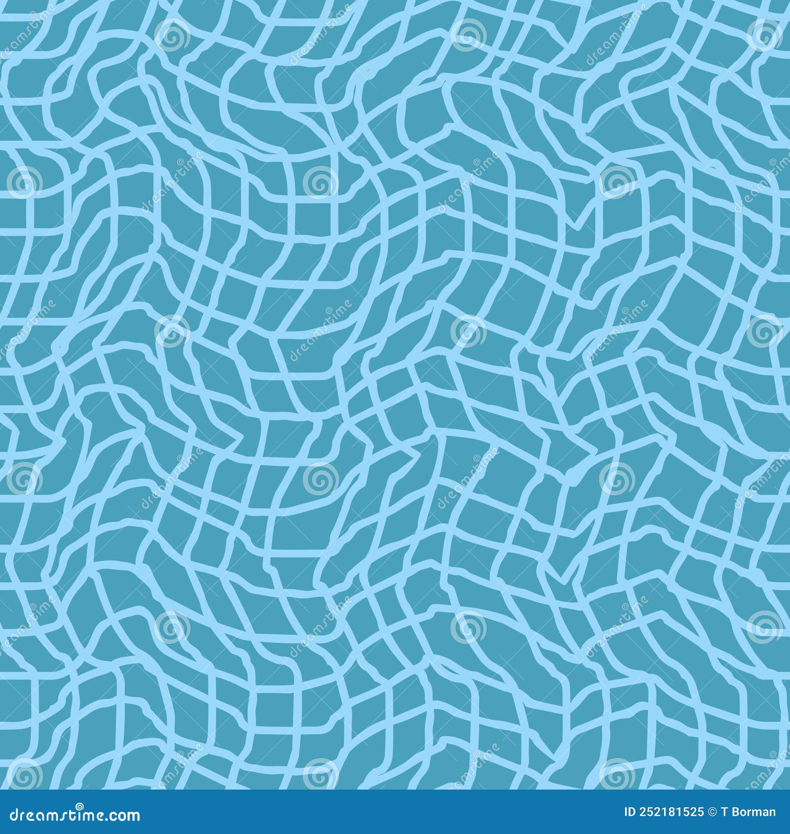 Graphic Square Wave Pattern Vector Seamless Pattern Modern Stylish ...