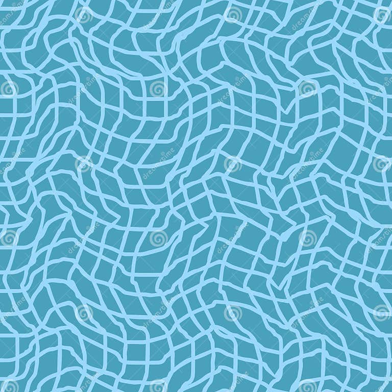 Graphic Square Wave Pattern Vector Seamless Pattern Modern Stylish ...
