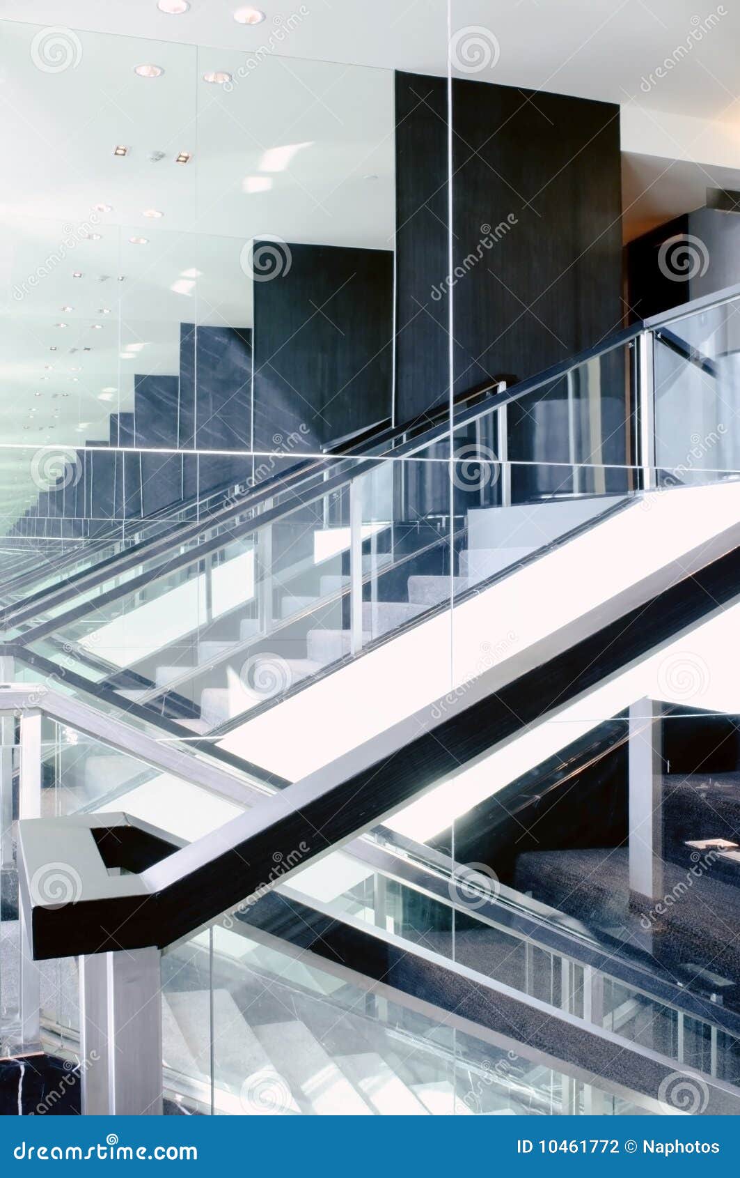 Graphic of steps on mirror stock photo. Image of area - 10461772