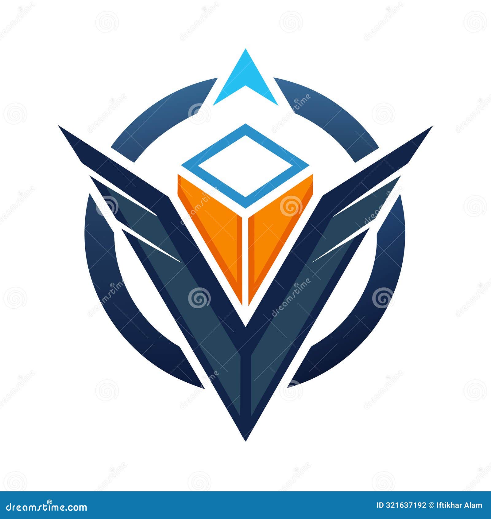 A Graphic Symbolizing Software Development, Featuring a Blue Circle, a ...