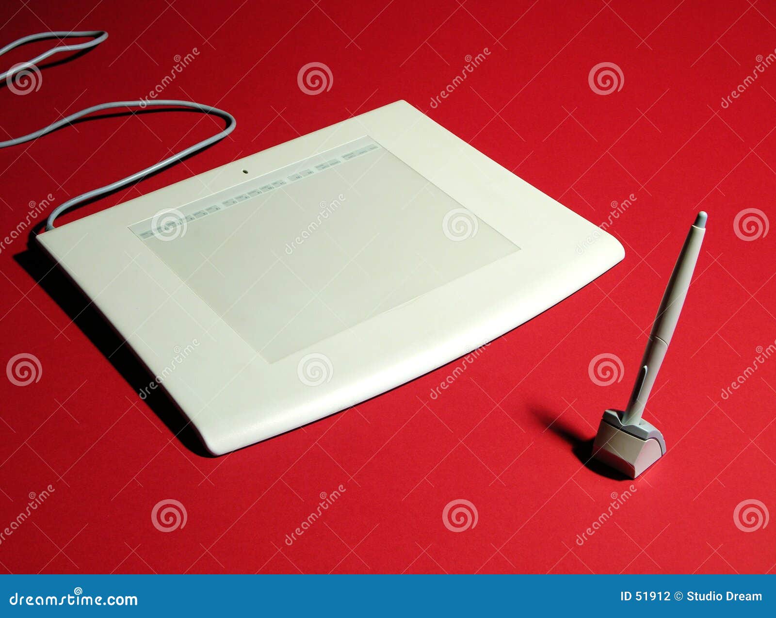 Graphic tablet 2 stock photo. Image of designer, desk, background - 51912