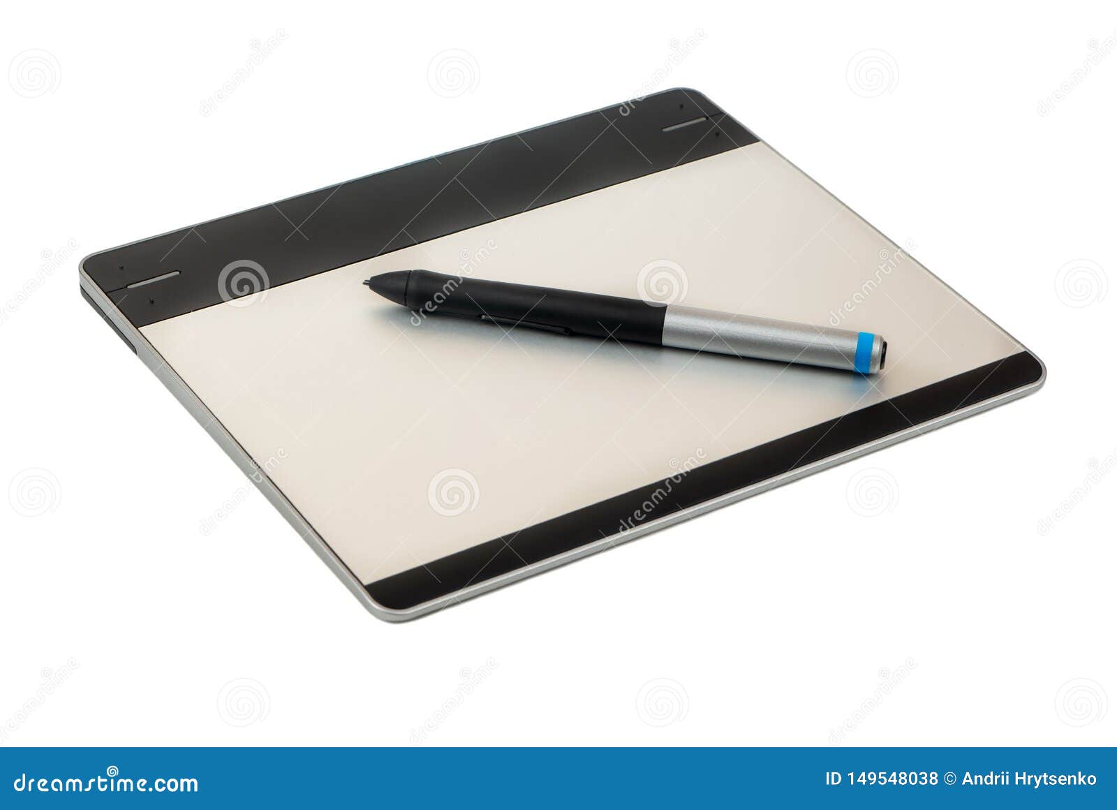 Graphic tablet isolate stock photo. Image of communication - 149548038