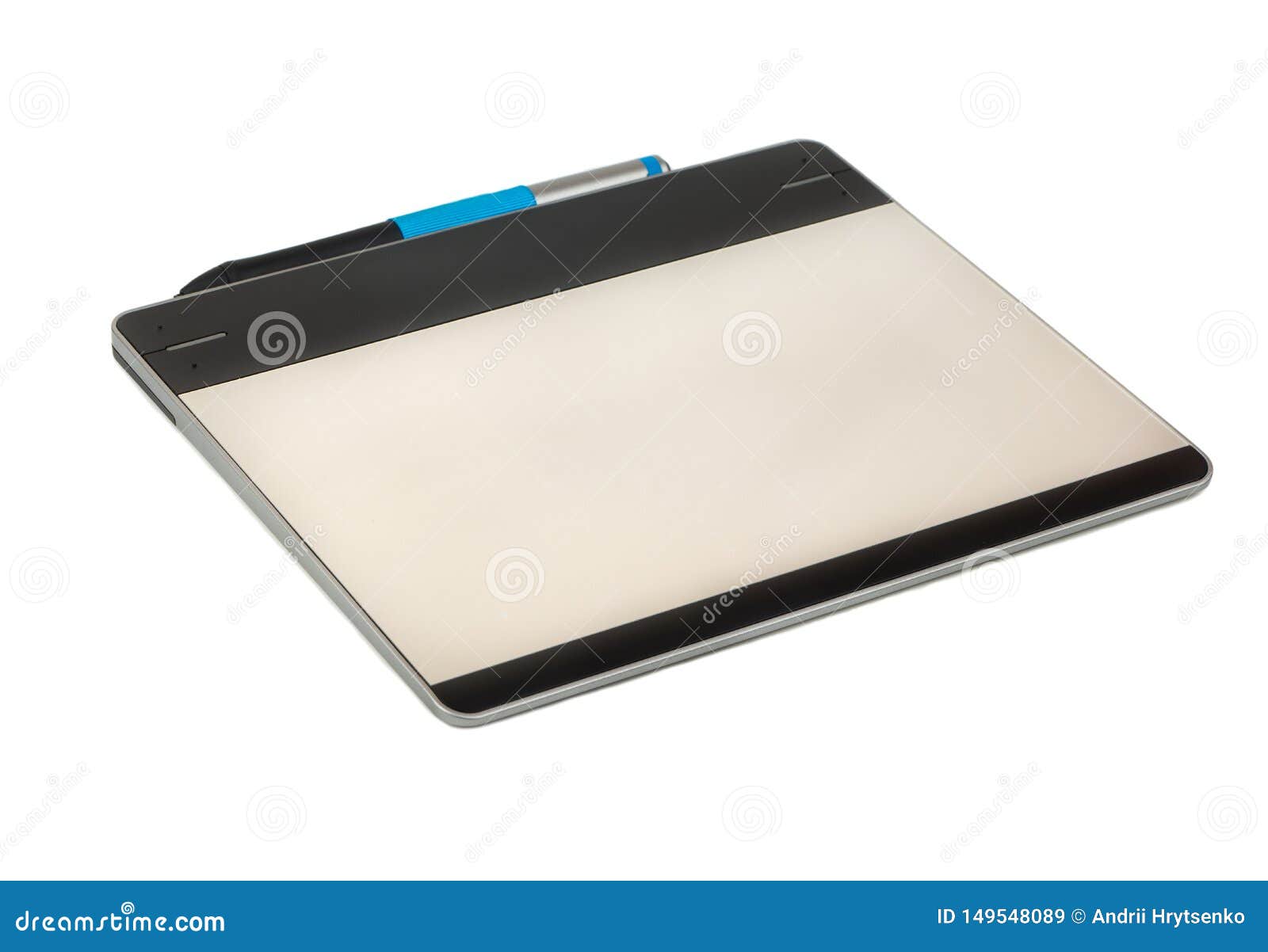 Graphic tablet isolate stock image. Image of equipment - 149548089