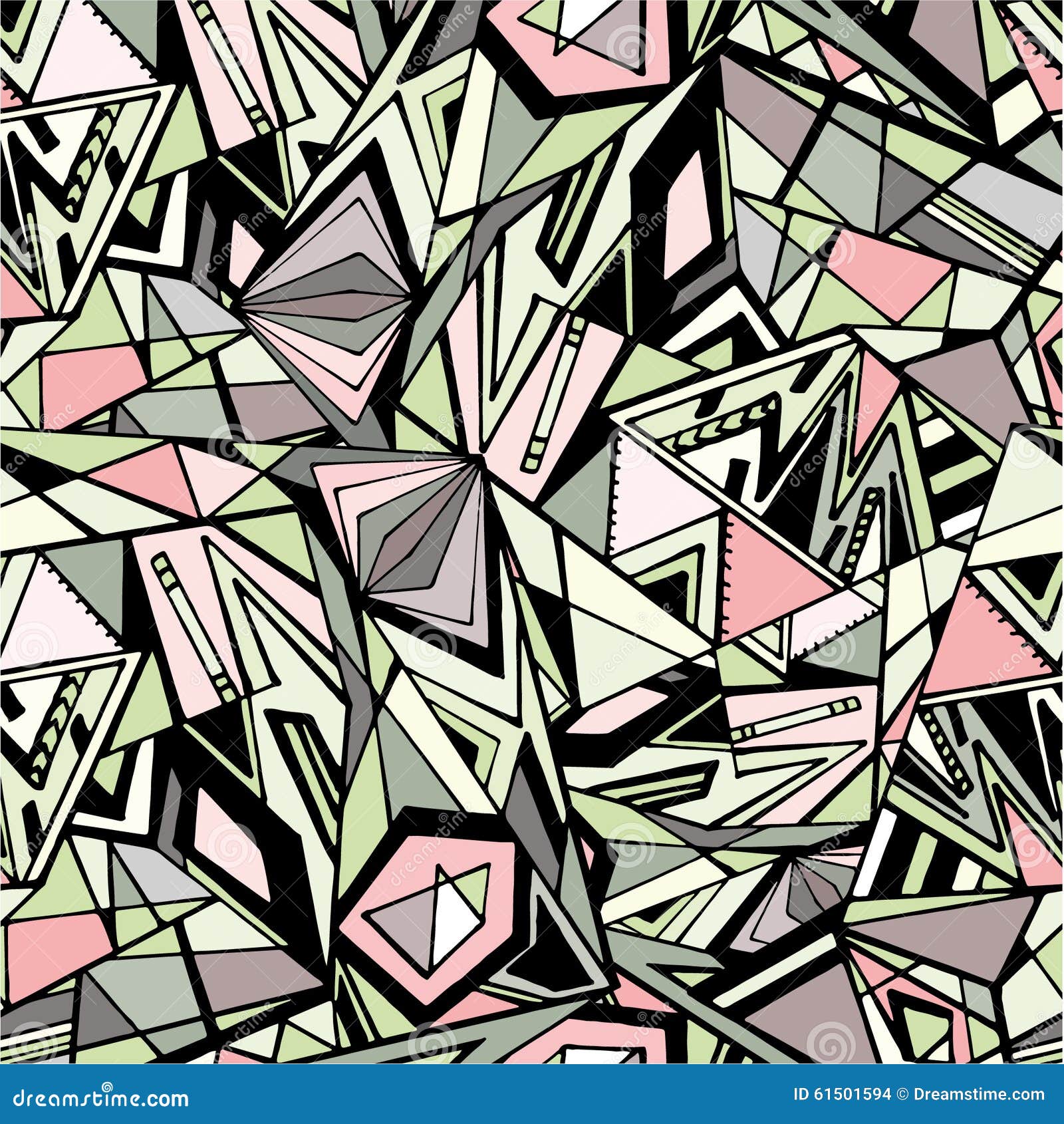 Graphic triangle pattern stock vector. Illustration of design - 61501594