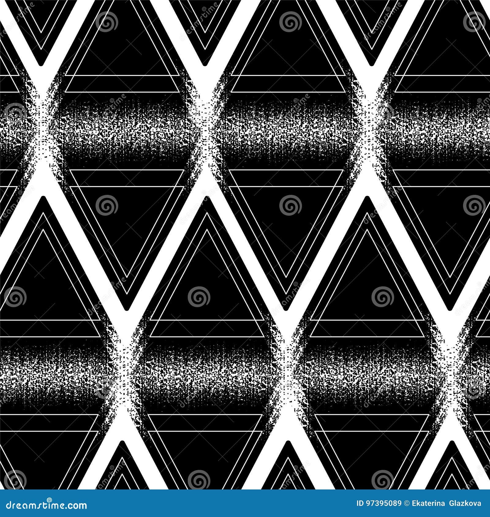 Graphic triangular pattern stock vector. Illustration of construction ...