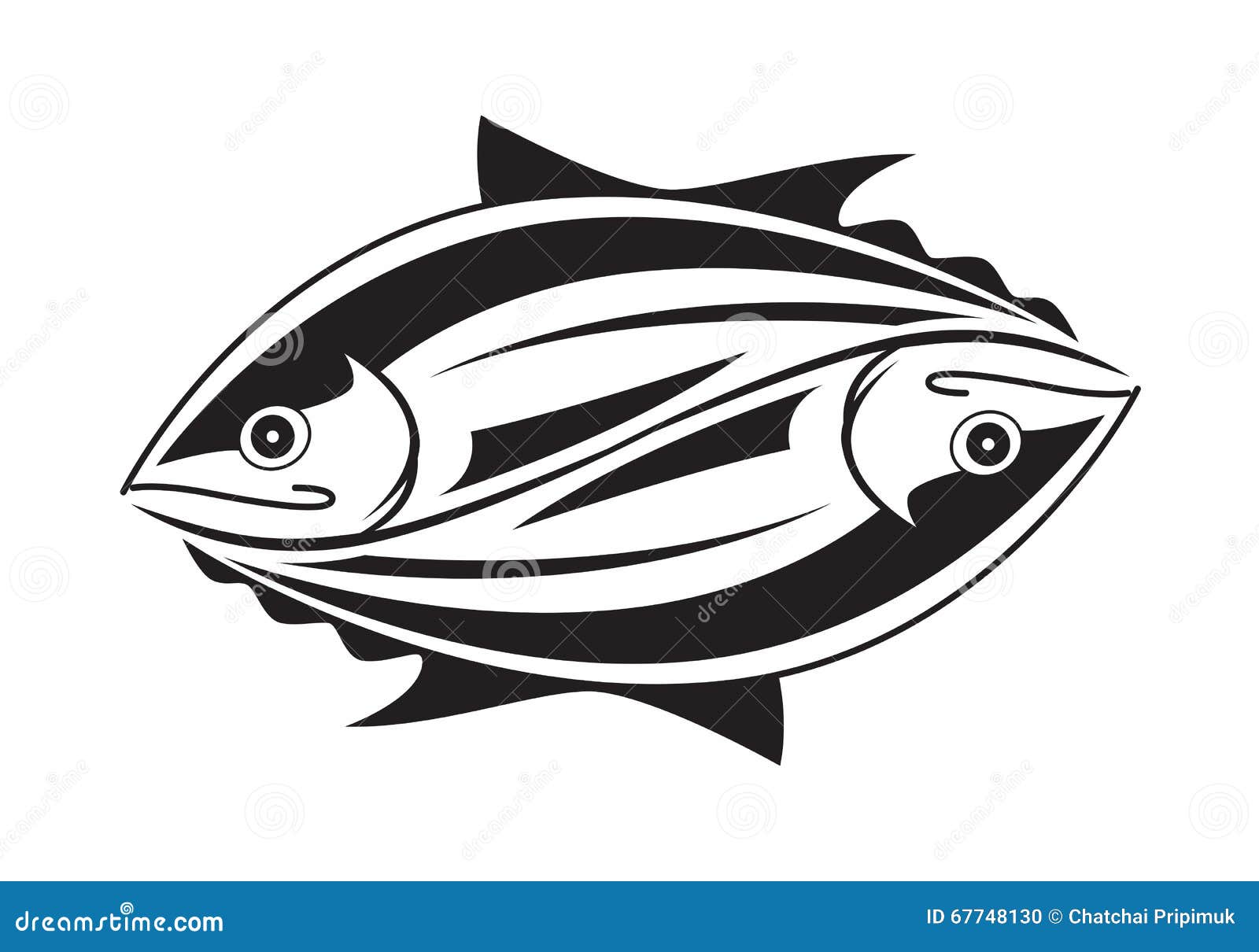 Black Tuna Fish Icon And Simple Flat Symbol For Website,mobile,logo,app ...