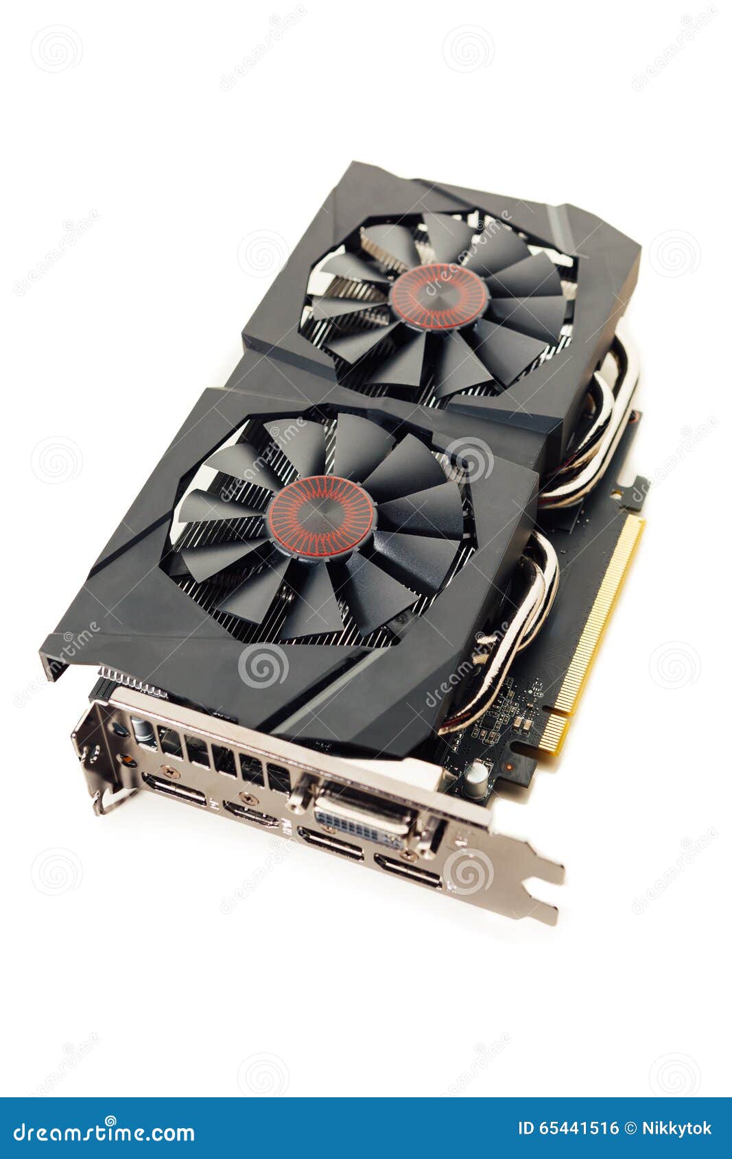 Graphic video card stock photo. Image of processor, cooling - 65441516