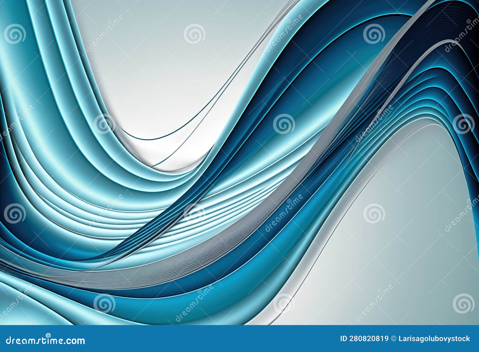 Graphic Waves Twisted Banner Digital Background Stock Illustration ...