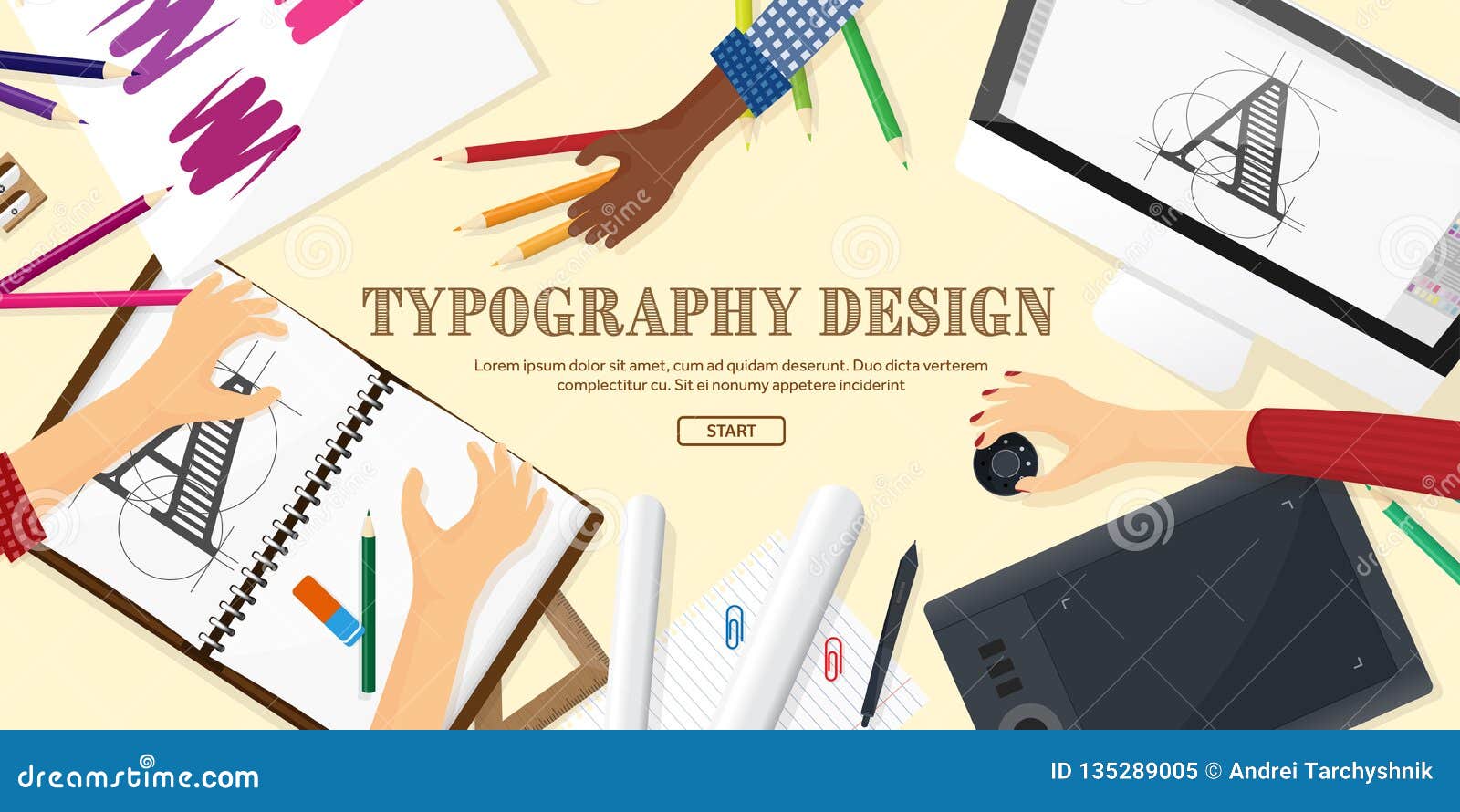 Graphic Web Design. Drawing and Painting. Development. Illustration ...