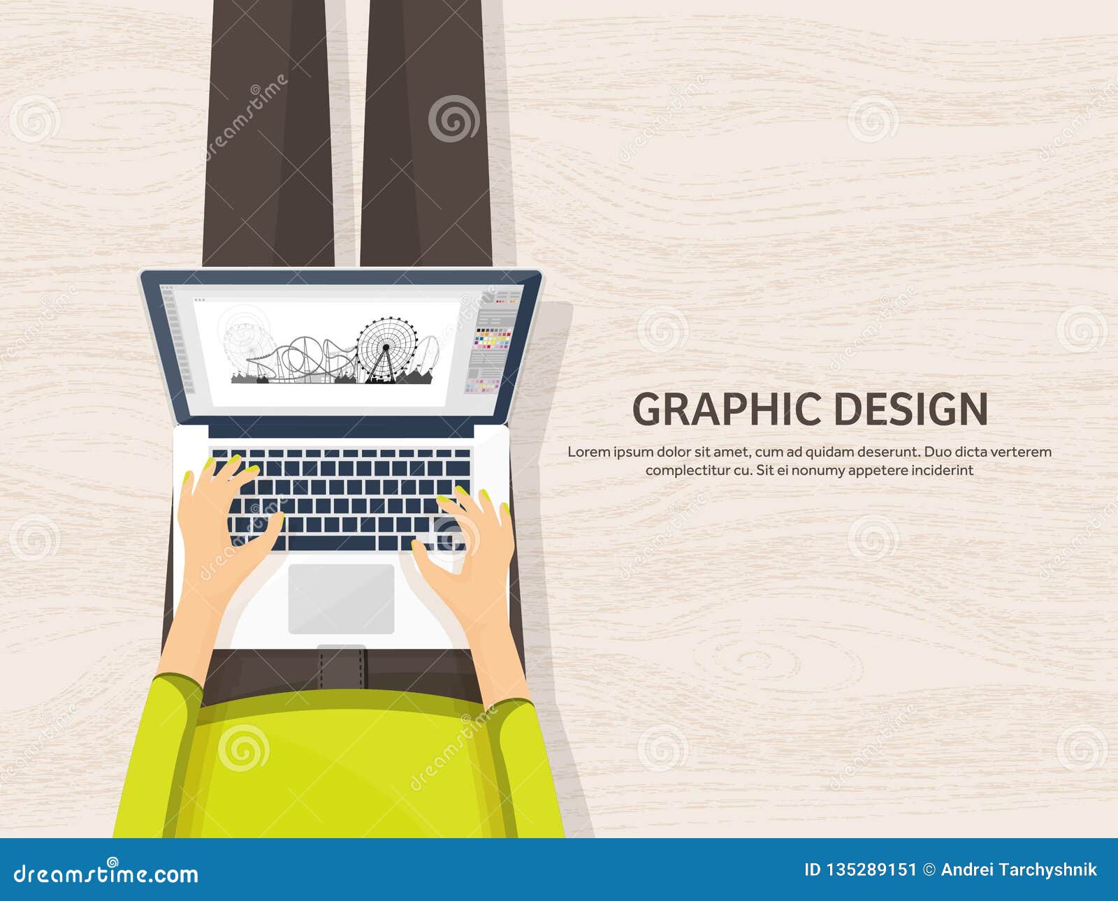 Graphic Web Design. Drawing and Painting. Development. Illustration ...