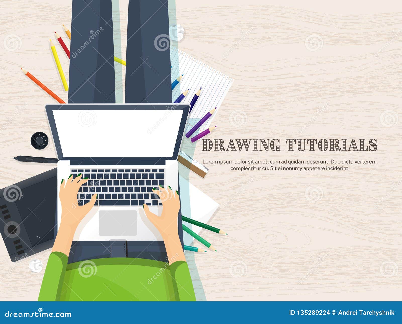 Graphic Web Design. Drawing and Painting. Development. Illustration ...