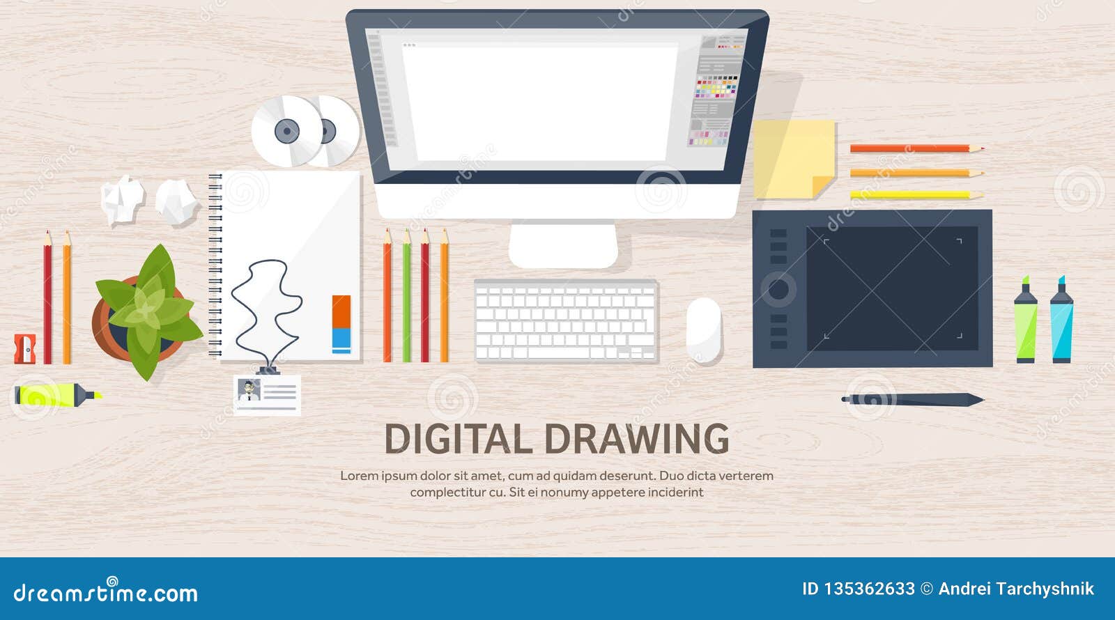 Graphic Web Design. Drawing and Painting. Development. Illustration ...