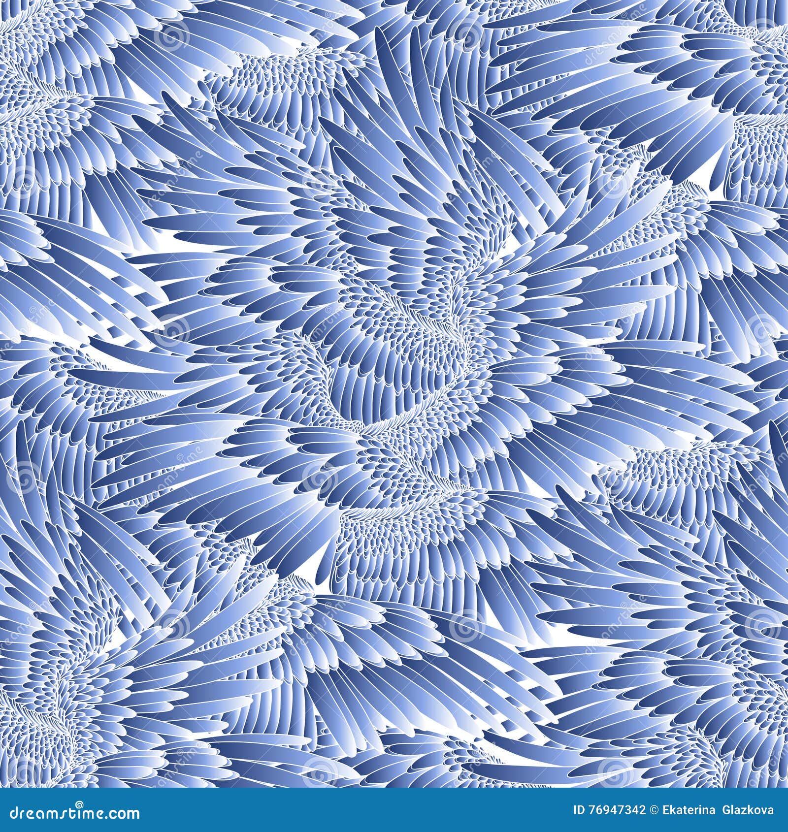 Graphic wings pattern stock vector. Illustration of background - 76947342