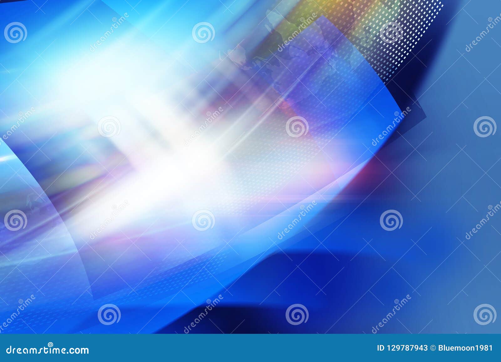 Graphical Abstract Blue Theme Background Concept Series Stock ...