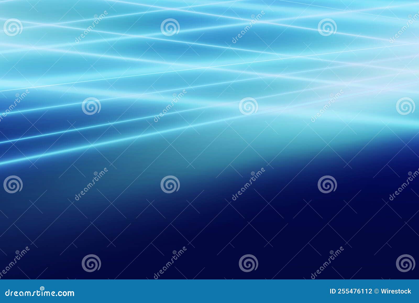 Graphical Abstract 3d Space Background with Glowing Line at Distance ...