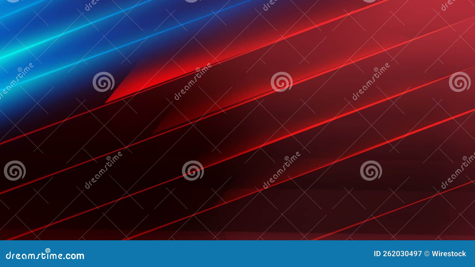 3d Rendering of a Graphical Abstract Light Effect Red Background Stock ...