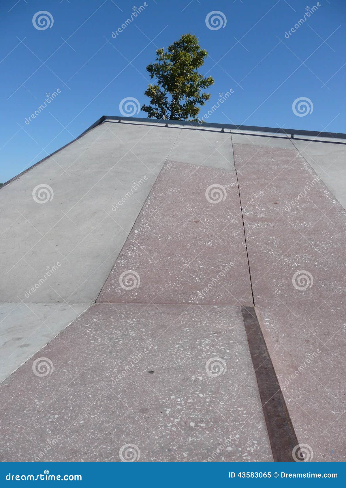 Graphical Abstraction of Concrete Wall with Tree Stock Image - Image of ...